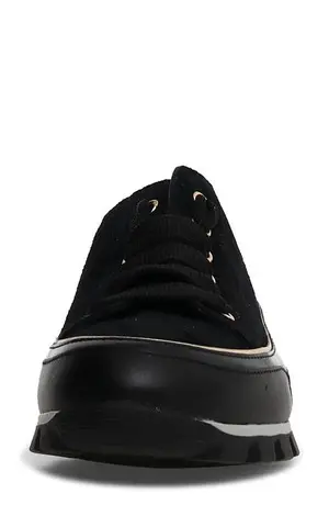 CANDICE COOPER Janis Striped Sneakers - Black