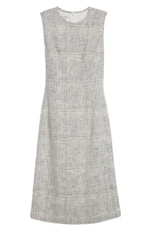 Lafayette 148 New York Harpson Sleeveless Tweed Dress