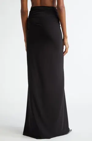 GRACE LING Pierced Dagger Maxi Skirt
