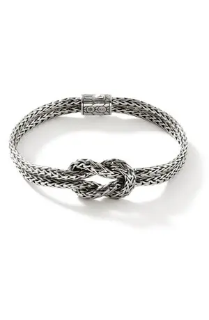 John Hardy Love Knot Bracelet - Silver