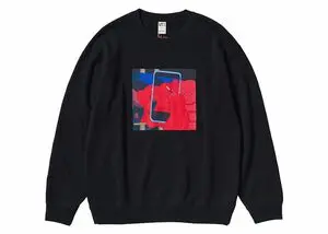 KAWS X Uniqlo Warhol Graphic Sweatshirt 476119 - Black