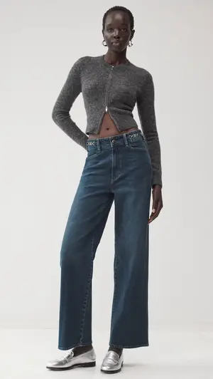 Paige Sasha Jolene Pocket Jeans