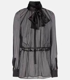Dolce & Gabbana Bow Detail Tops