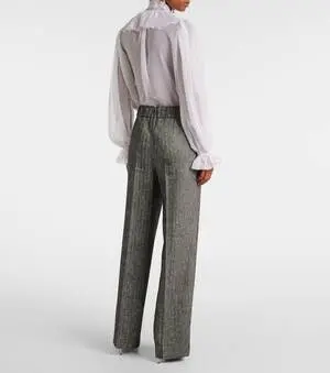 Dolce & Gabbana High-rise Wide-leg Pants