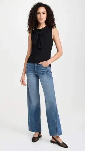 Theory Crew Neck Shell Top
