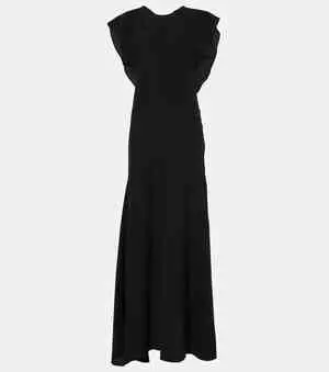Faithfull The Brand Palome Silk Maxi Dress