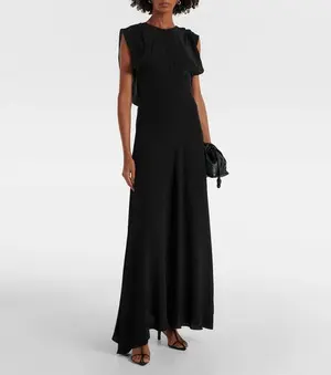 Faithfull The Brand Palome Silk Maxi Dress