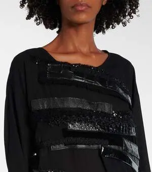 Junya Watanabe Asymmetrical Paneled Midi Dress