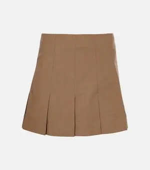 GANNI Pleated Mini Skirt