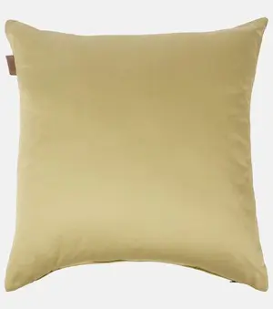 Etro Embroidered Cotton Satin Cushion