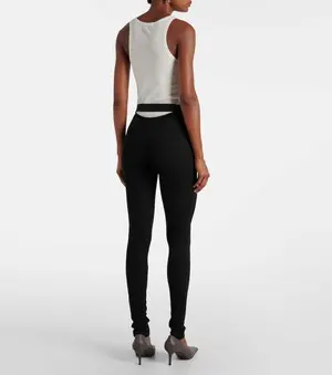 Acne Studios Logo Leggings