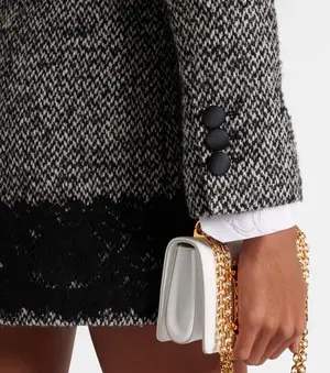 Dolce & Gabbana Cropped Wool-blend Tweed Jacket