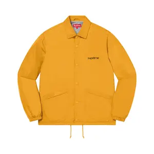 Supreme Five Boroughs Coaches Jacket - Yellow