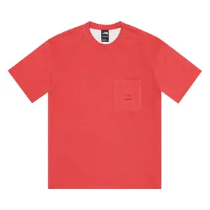 Supreme X The North Face Pigment Printed Pocket Tee - Red