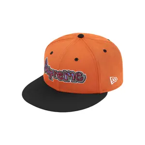 Supreme X New Era Gonz Logo Cap - Orange