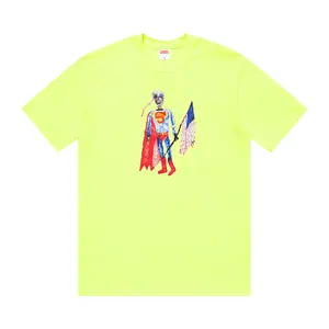 Supreme Skeleton Tee 'bright - Yellow