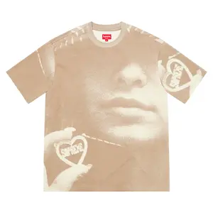 Supreme Kim Necklace Short-sleeve Top - Tan