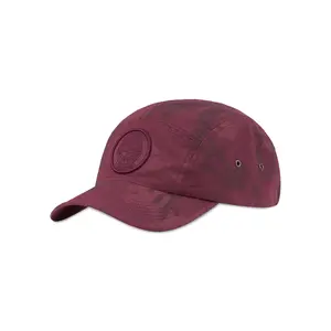 Supreme X Stone Island Reactive Ice Camo Camp Cap - Red