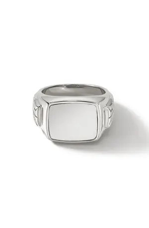 John Hardy John Hardy Fine Signet Ring Silver