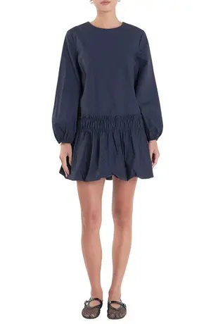 English Factory Drop Shoulder Day Dresses