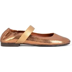 Penelope Chilvers Rock And Roll Mary Jane Flat - Bronze