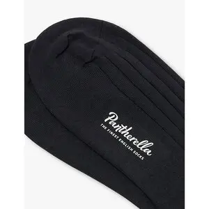 Pantherella Pembrey Branded Cotton-blend Socks