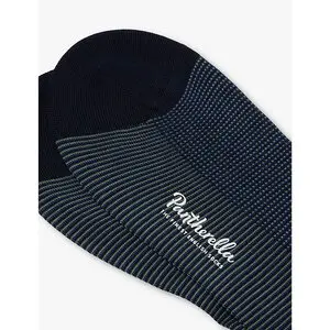 Pantherella Tewkesbury Knitted Cotton-blend Socks