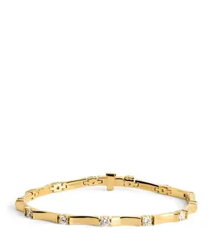 Melissa Kaye Small Diamond Honey Bracelet