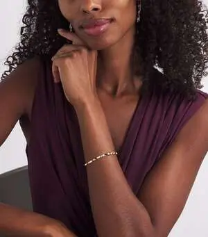 Melissa Kaye Small Diamond Honey Bracelet