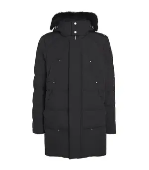Moose Knuckles Down-padded Cloud Parka Coat - Black