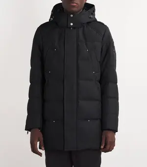 Moose Knuckles Down-padded Cloud Parka Coat - Black