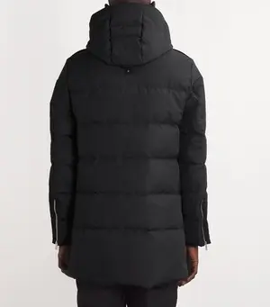 Moose Knuckles Down-padded Cloud Parka Coat - Black