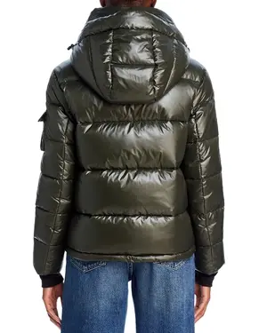 Aqua Exclusive Puffer Jacket - Military