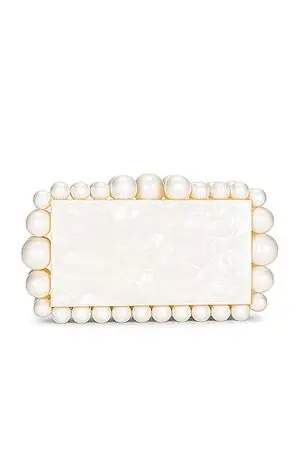 Cult Gaia Eos Clutch - Ivory