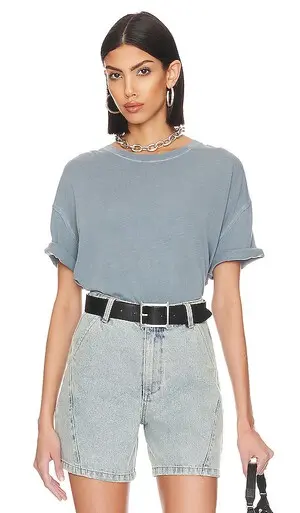 Free People Free People X We The Free Nina Tee Blue