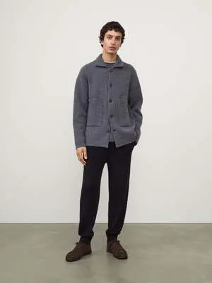 LISA YANG The Louis Cardigan Jacket - Graphite