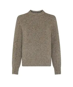 Bottega Veneta Round Neck Sweater - Grey