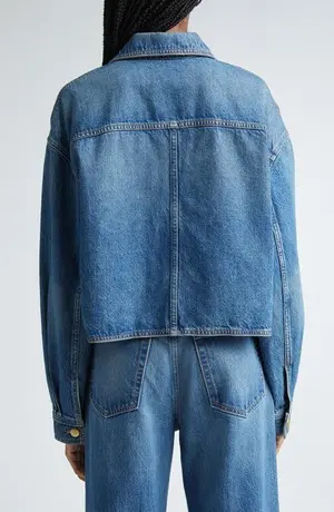 Ulla Johnson Bobbi Denim Jacket - Danube