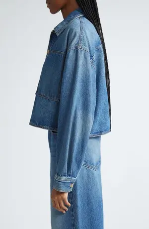 Ulla Johnson Bobbi Denim Jacket - Danube