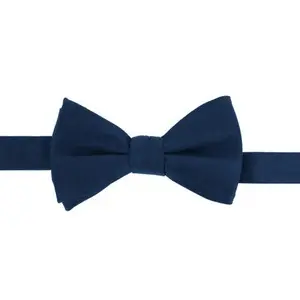 Trafalgar Sutton Silk Bow Tie, Necktie, Pocket Square, And Braces Set - Navy