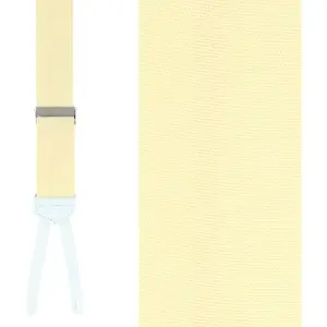 Trafalgar Louisville Chambray Formal End Suspenders - Yellow