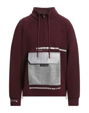 Dolce & Gabbana Cotton-blend Sweatshirt With Appliqués And Reflective Trims