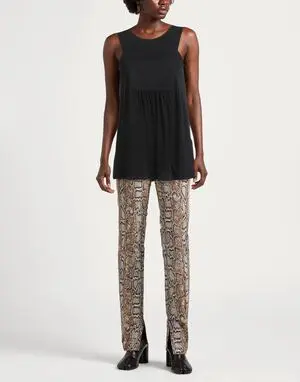 Alpha Studio Top In Cotton And Elastane