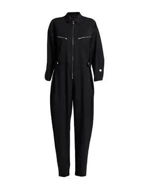 Maje Twill Jumpsuit - Black