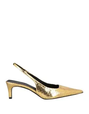 Sandro Leather Slingback Pumps