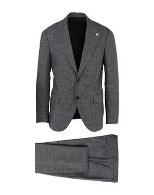 LARDINI Suit Size Wool, Polyester