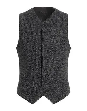 Emporio Armani Button Detailed Vests For Men
