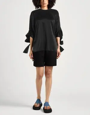 JW Anderson Ruched Satin Top