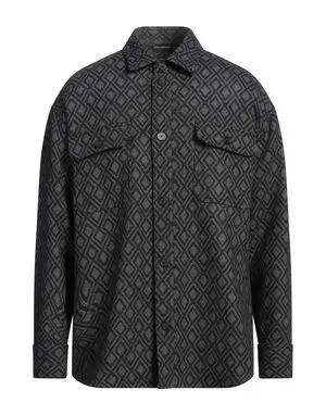 Emporio Armani Shirt Size Virgin Wool, Cashmere - Grey
