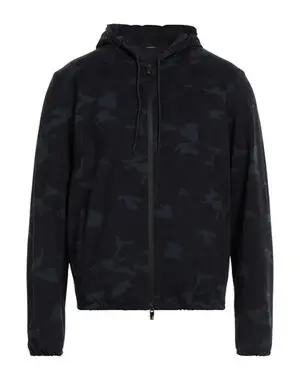 TOMBOLINI Camouflage Jacket - Navy Blue